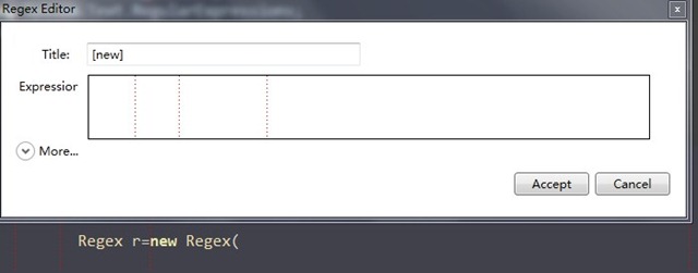 编程点滴.如何在VS2010中使用Regex Editor-CSDN博客
